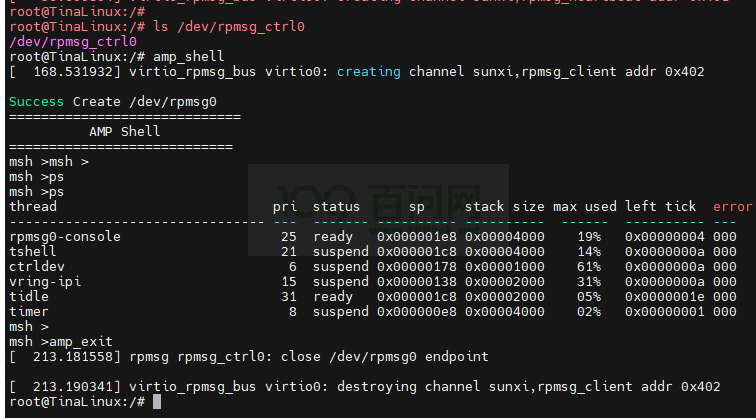 全志V85x系列 Tina Linux E907 多核异构开发指南 - 知乎