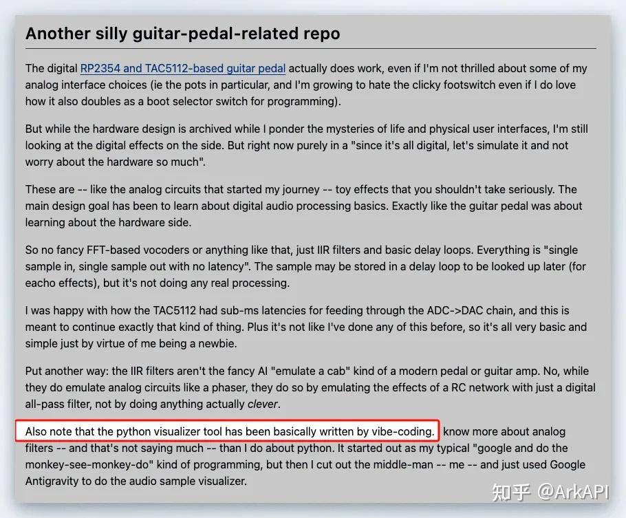 真香！刚骂完AI，Linux之父的首个Vibe - 知乎
