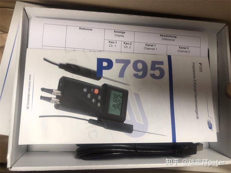 德国DOSTMANN温度计型号P795 - 知乎