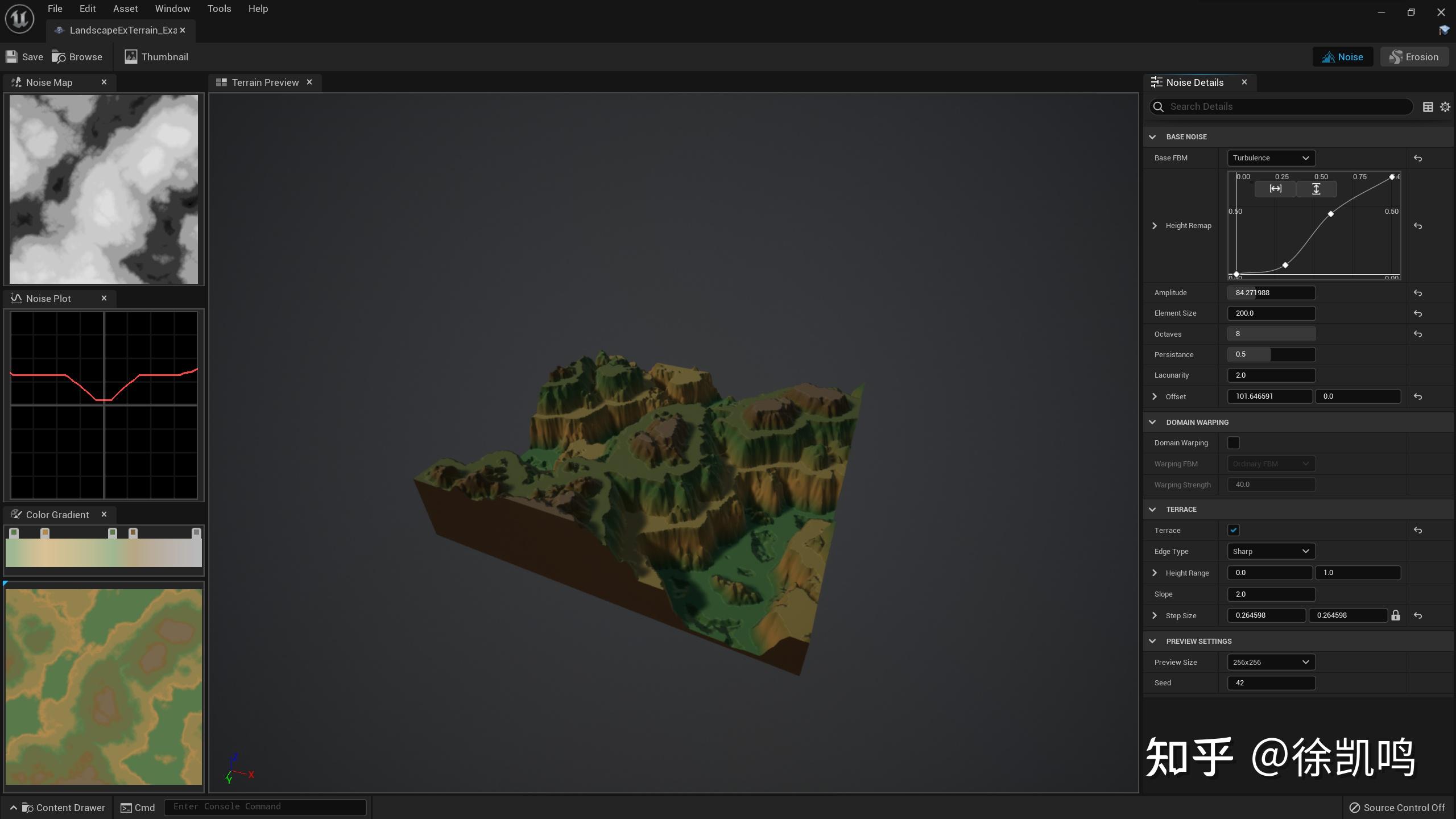 【UE5】给Landscape加一点料-地形篇（一）-编辑器 - 知乎