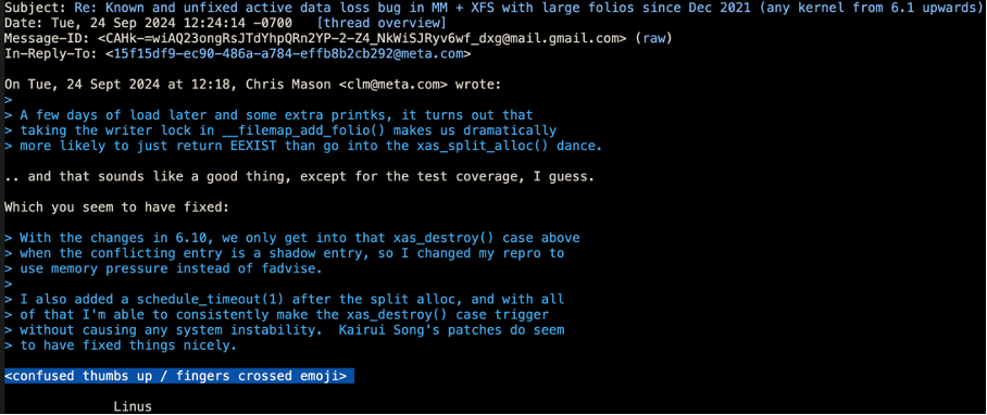 腾讯云操作系统内核团队悄然修复bug，获Linux创始人Linus Torvalds赞许 - 知乎