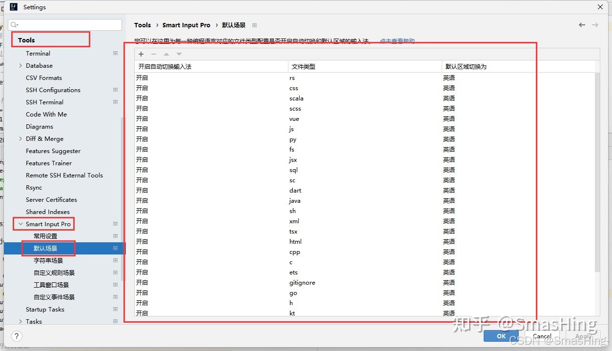 IDEA中的神仙插件Smart Input Pro（自动切换输入法） - 知乎