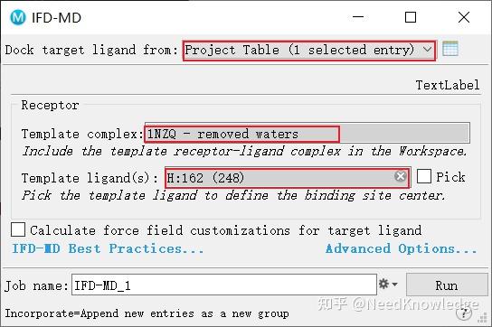 Schrödinger教程 | Cross-docking with IFD-MD - 知乎