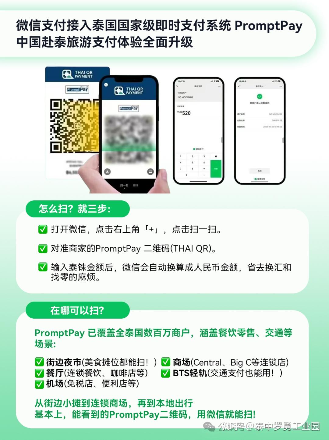 微信支付等也可在泰扫PromptPay二维码支付了！ - 知乎