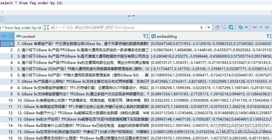 南大通用GBase 8c+DeepSeek，定义搭建本地知识库（之三） - 知乎