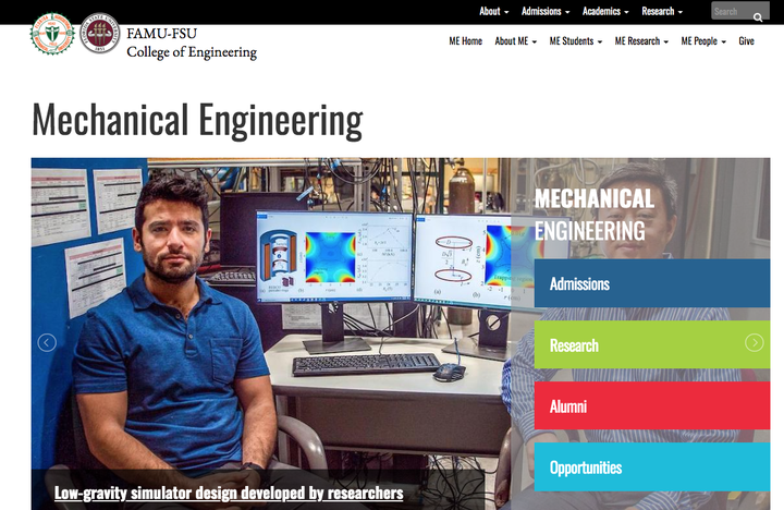 美国研究生项目 | 佛罗里达州立大学 - 机械工程硕士 Florida State University－MS in Mechanical Engineering Program - 知乎
