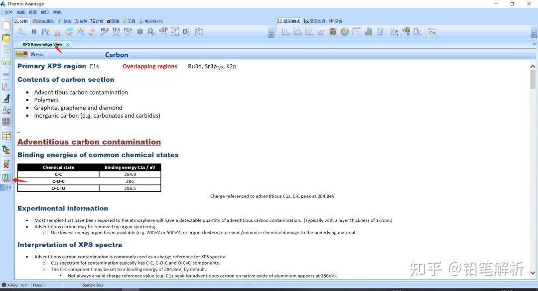 XPS数据库及其使用方法示例（一） - 知乎