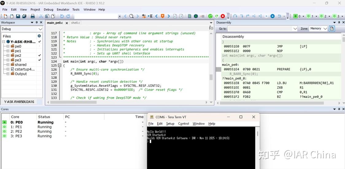在IAR Embedded Workbench for Renesas RH850中开发和调试Renesas RH850 MCU - 知乎