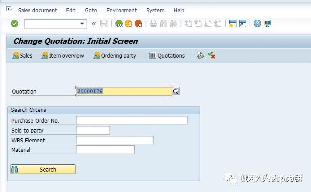 SAP SD课程 1.3 创建报价单 - 知乎