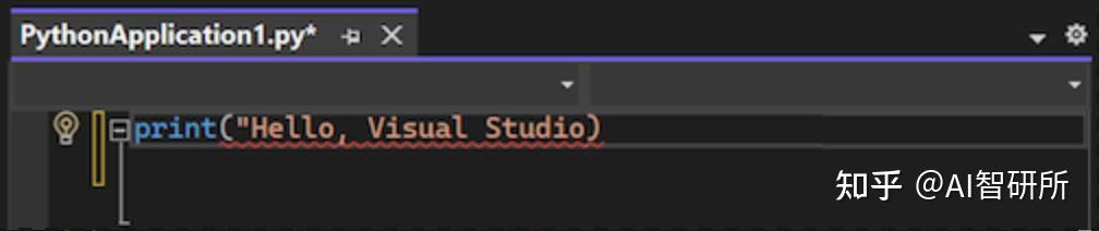 在Visual Studio中使用Python - 知乎