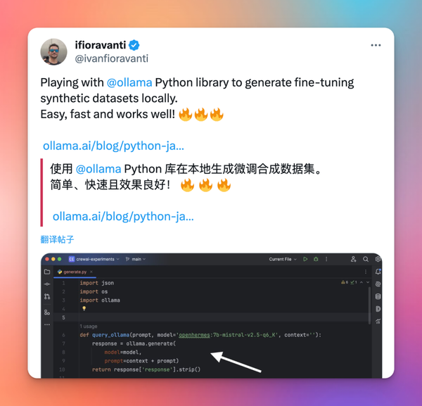 探索新Ollama Python库：在应用程序中集成本地LLM - 知乎