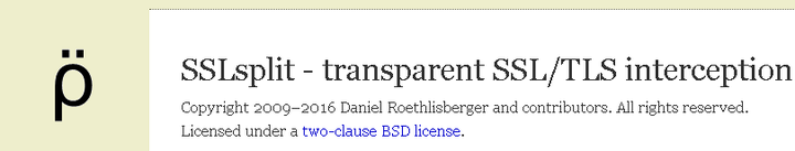 酷站推荐 - roe.ch/SSLsplit - transparent SSL/TLS interception - 知乎