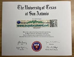 Where to buy the University of Texas at San Antonio diploma and ...