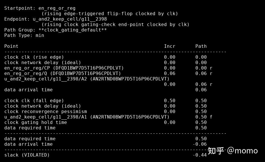 STA中的clock gating check - 知乎