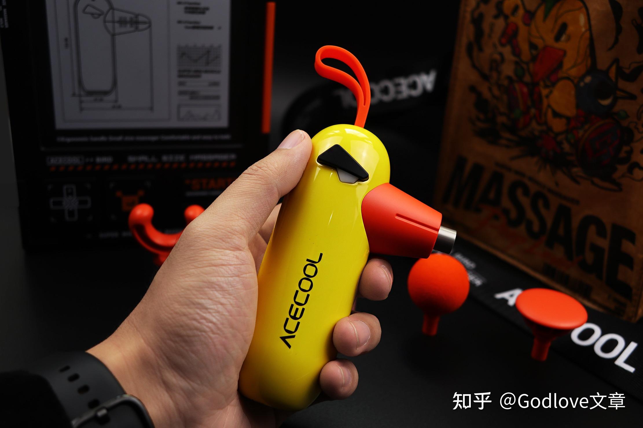 迷你身材 潮酷颜值 便携好用——ACECOOL粒子重塑小鸟斗士筋膜枪体验 - 知乎