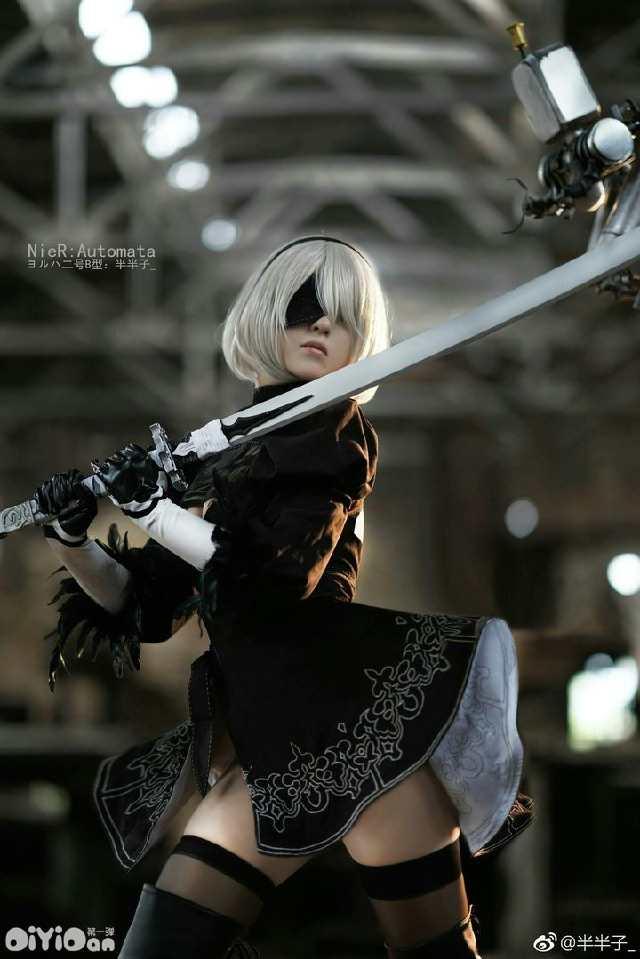 「尼尔机械纪元」2B小姐姐COS精选 又想拿游戏CG骗我！ - 知乎