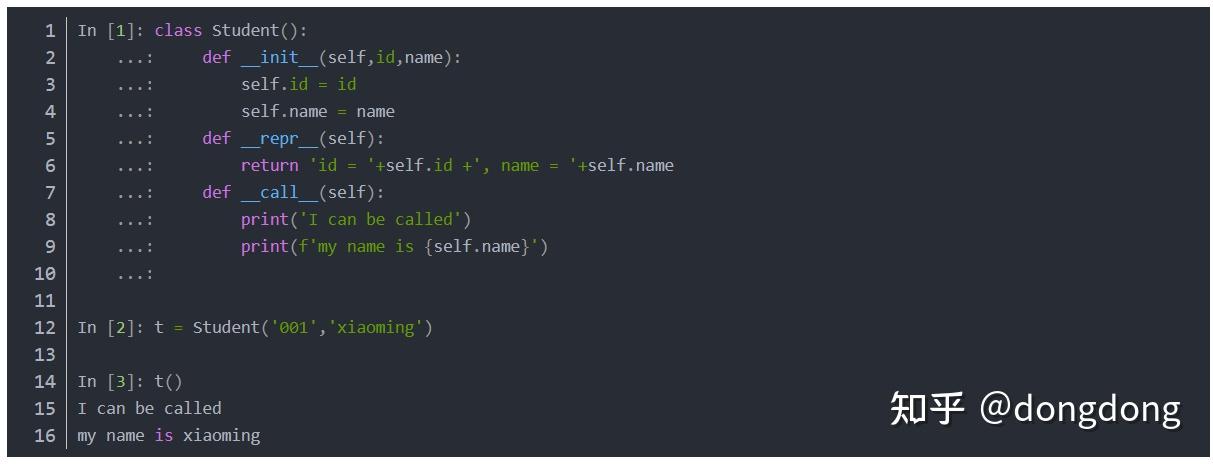 60个Python小例子（类和对象） - 知乎