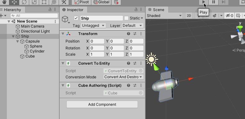 基于 Game Object Conversion 和 SubScene 的 DOTS 开发工作流 - 知乎