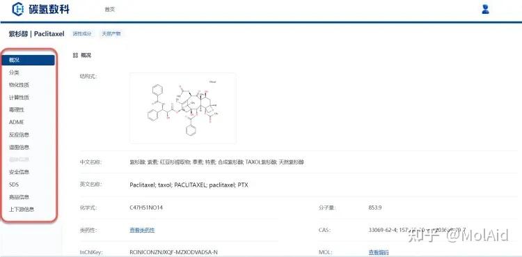 MolAid实用教程丨如何在MolAid进行结构式检索？ - 知乎