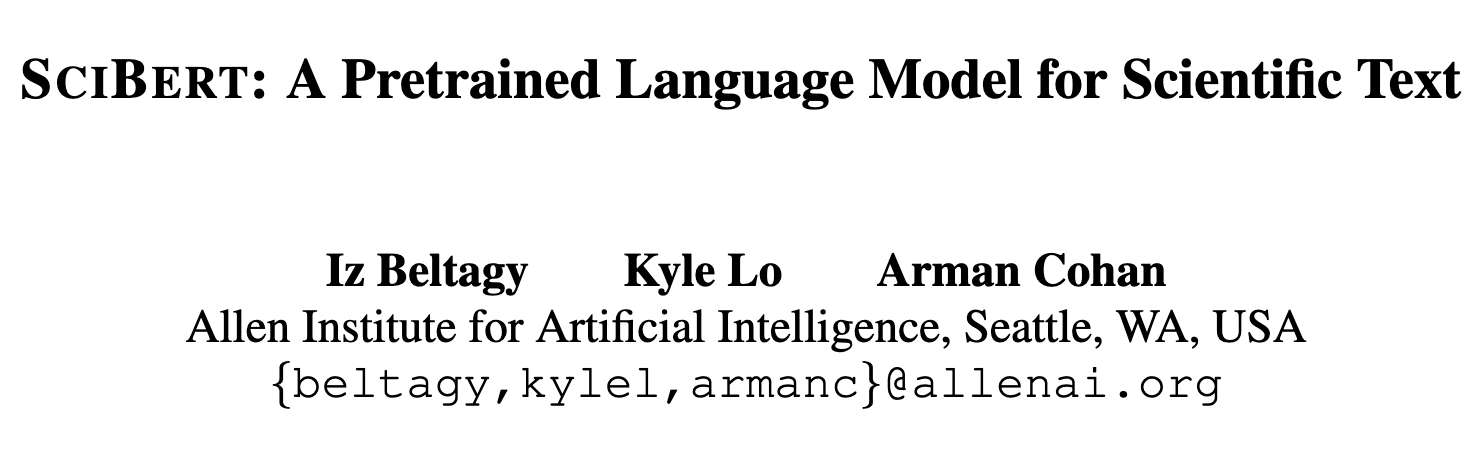 [26] Science BERT: 使用论文数据预训练的 BERT 模型 - 知乎