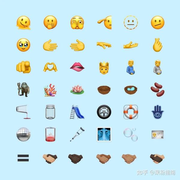 iOS 15.4 带来 37 个全新的 Emoji，有你喜欢的吗？ - 知乎