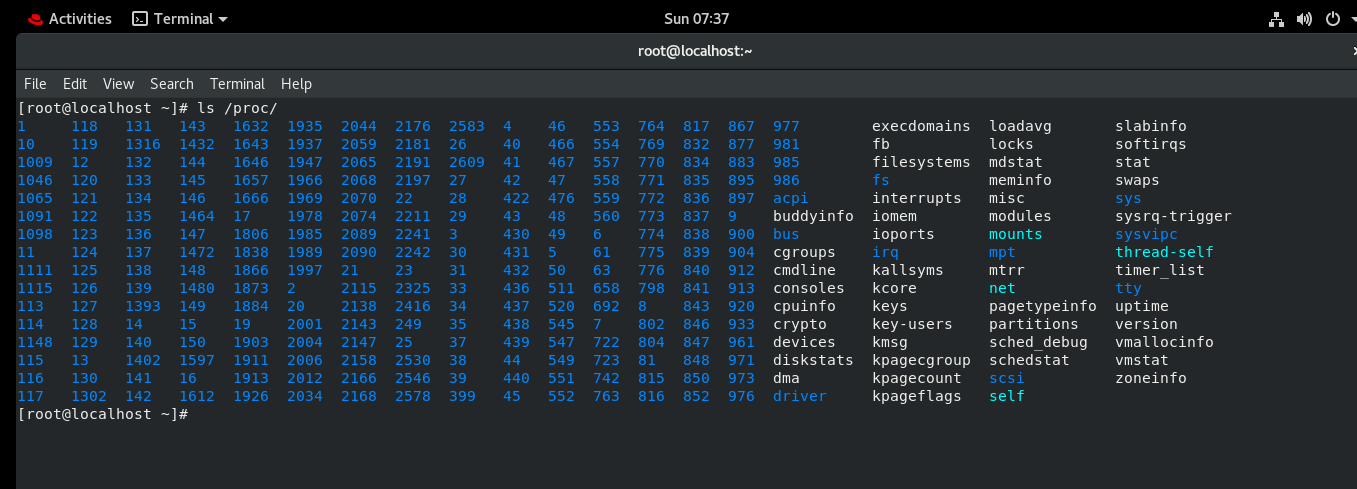 Linux系统proc目录说明 - 知乎