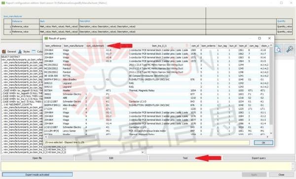 SOLIDWORKS Electrical BOM定制-SQL代码引用BOM信息 - 知乎