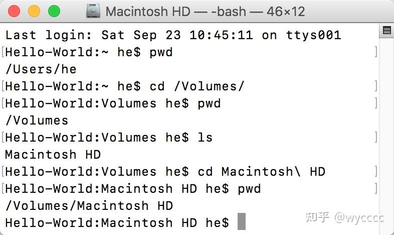 Mac-终端命令行教程（Command Line） - 知乎