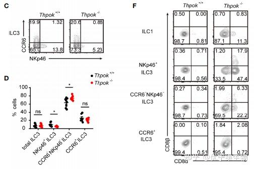 单细胞携手多色揭示THPOK调节ILCs谱系维持的机制 - 知乎