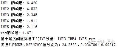 【滤波专题-第7篇】“类EMD”算法分解后要怎样使用（3）——EMD降噪方法及MATLAB代码实现 - 知乎
