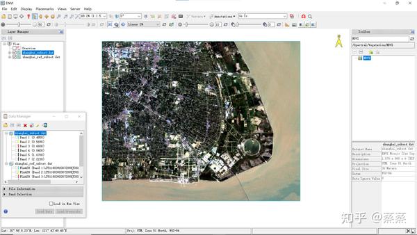 ENVI：Landsat5 TM影像NDVI计算（Band Math和Spectral Indices方法） - 知乎