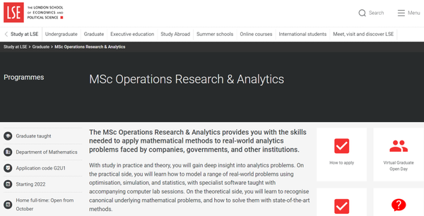2022 VH Offer | LSE运筹学与分析硕士Offer来啦！祝贺VH学员！ - 知乎