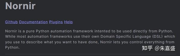 《网络工程师的Python之路》（nornir官网探寻1，Home） - 知乎
