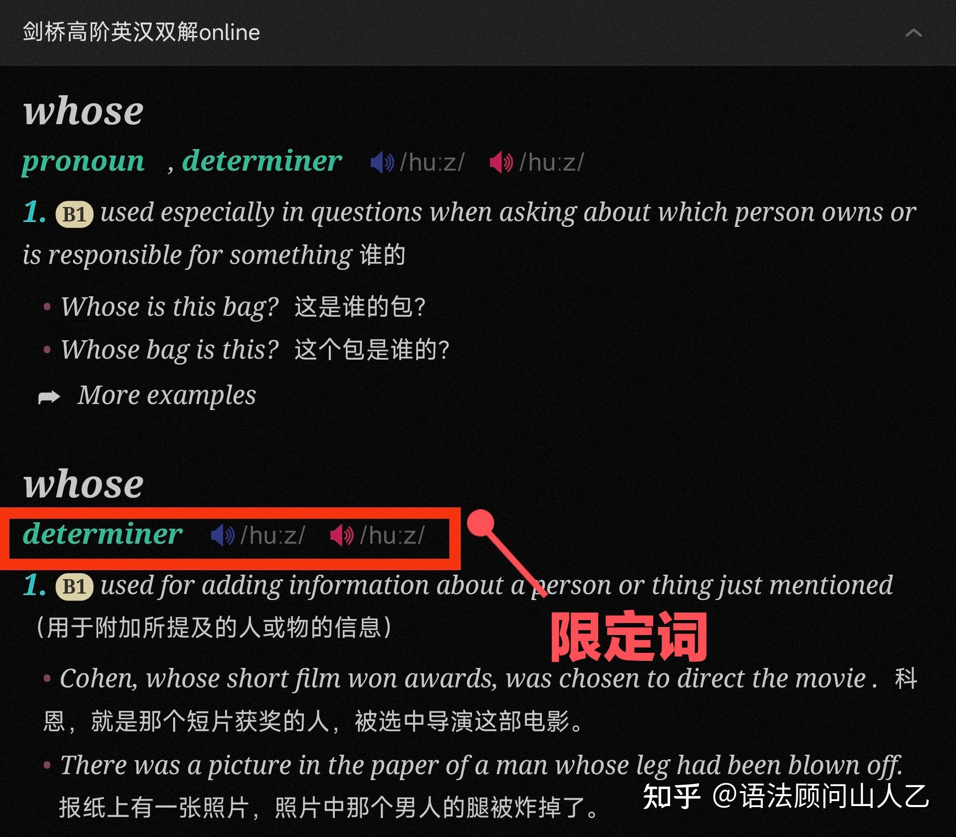 秒懂！“关系限定词whose”的用法 - 知乎
