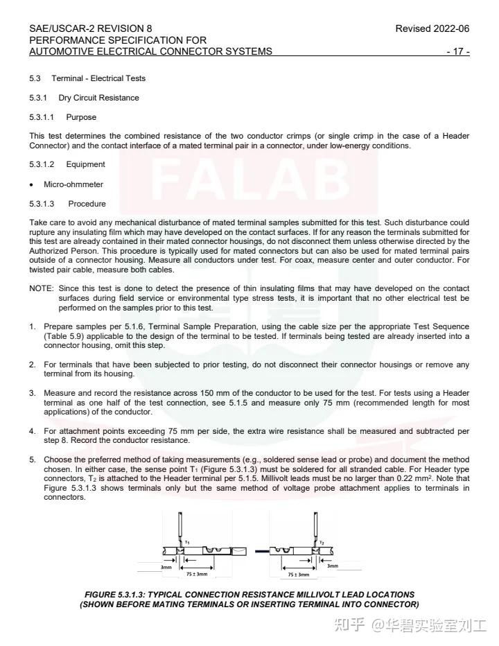 每个连接器人都知道的USCAR-2标准，SAE/USCAR-2 REBISION 8，美系汽车连接器测试标准 - 知乎