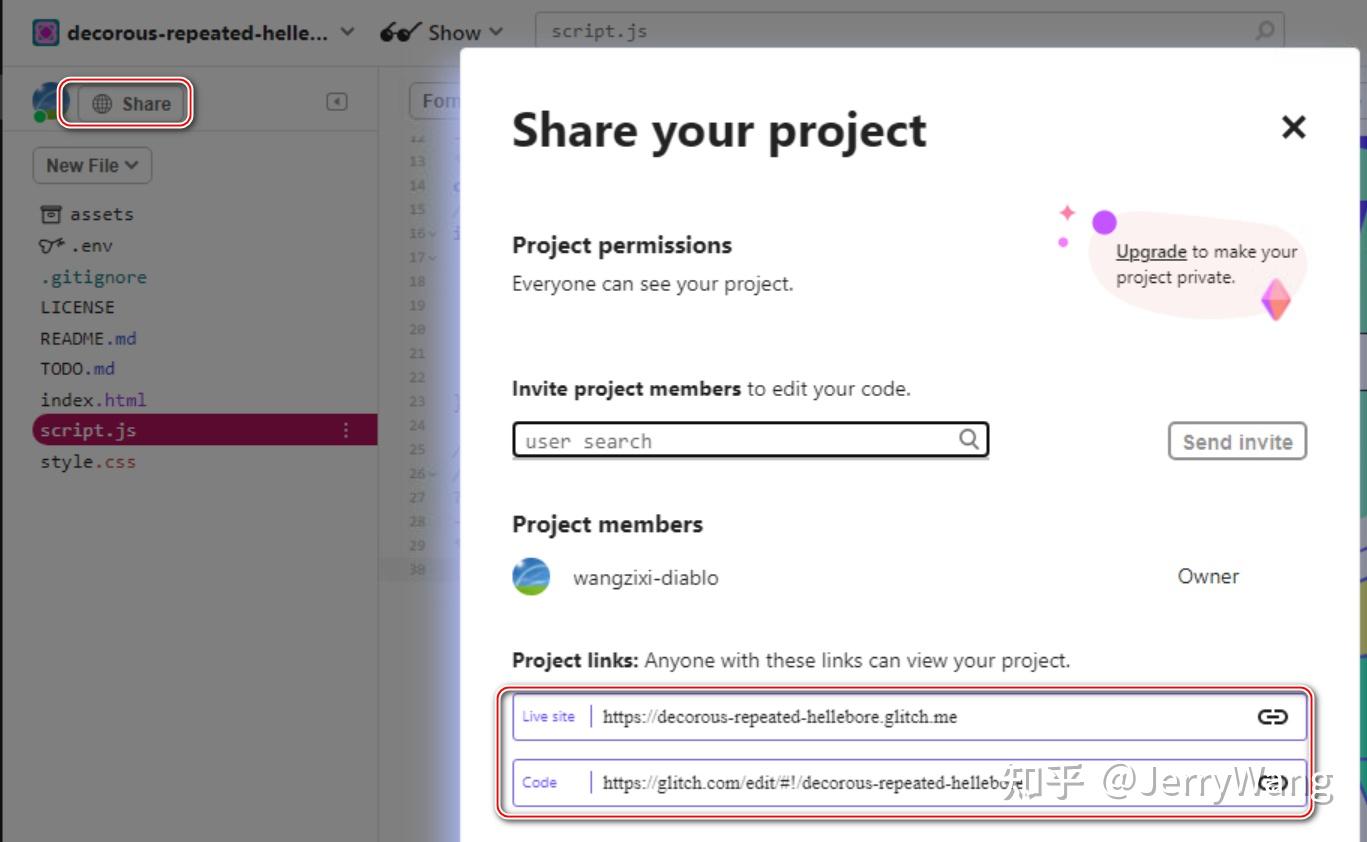 web 应用在线编辑器 glitch 简介 - 知乎