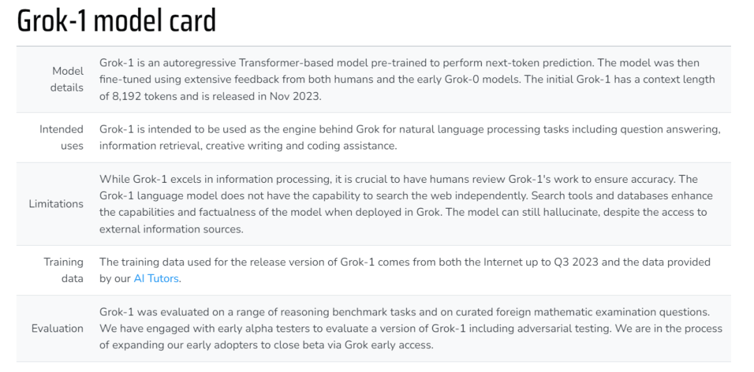 马斯克开源Grok-1：3140亿参数迄今最大，权重架构全开放，磁力下载 - 知乎