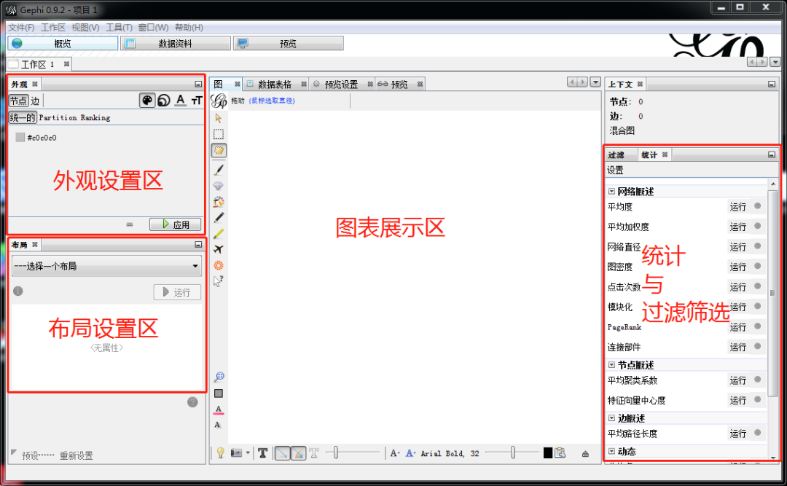 gephi如何根据节点属性设置颜色？ - 知乎