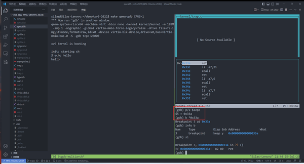 xv6 trap 和系统调用 - 知乎