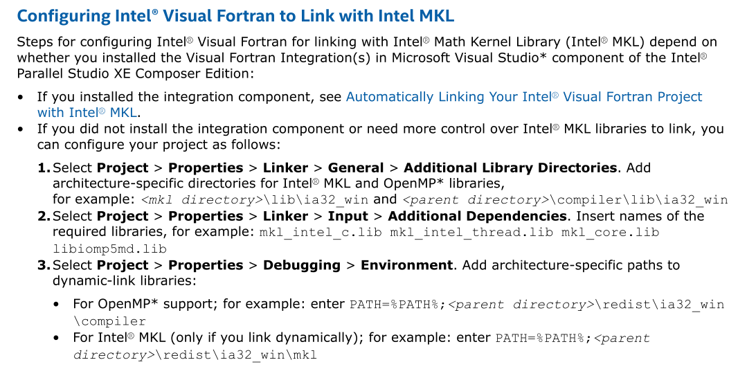win+intel ifort+MKL安装，使用常见问题与解决办法 - 知乎