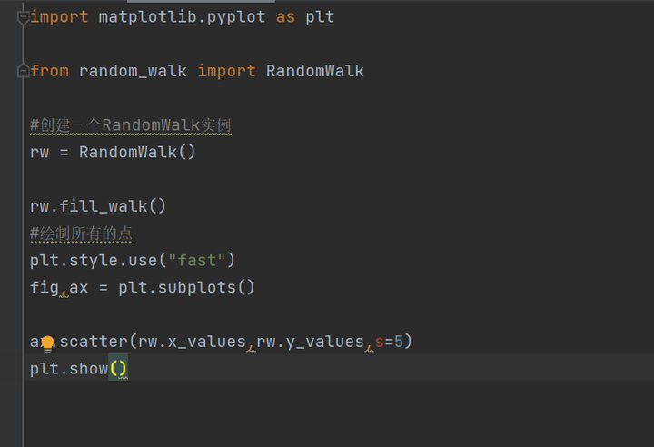 使用python实现随机漫步 知乎