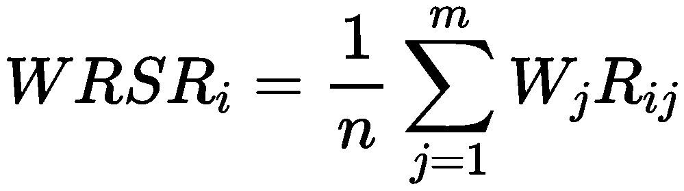 综合评价方法之秩和比法(RSR) - 知乎