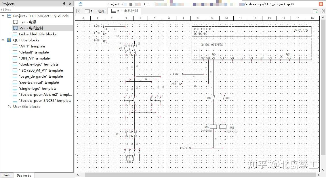 一款免费的电气绘图软件——QElectroTech - 知乎