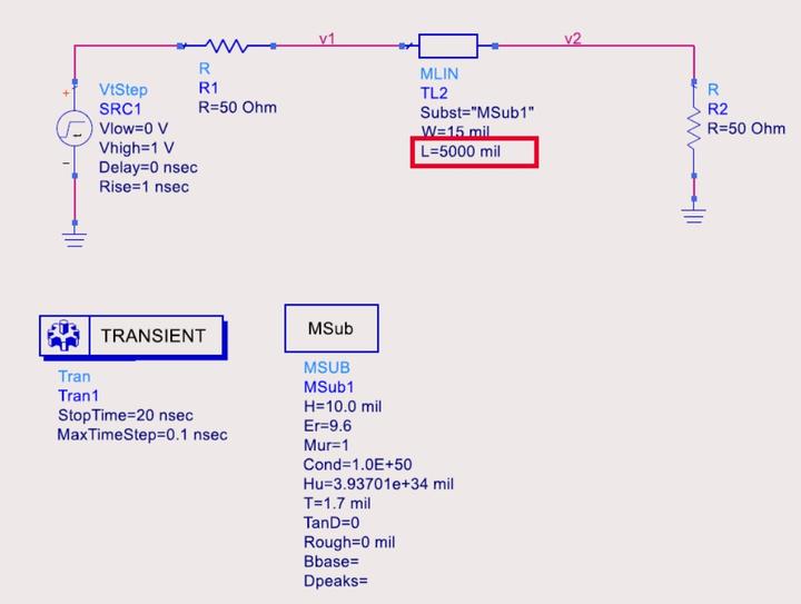TDR 分辨率 - ADS 仿真 - 知乎