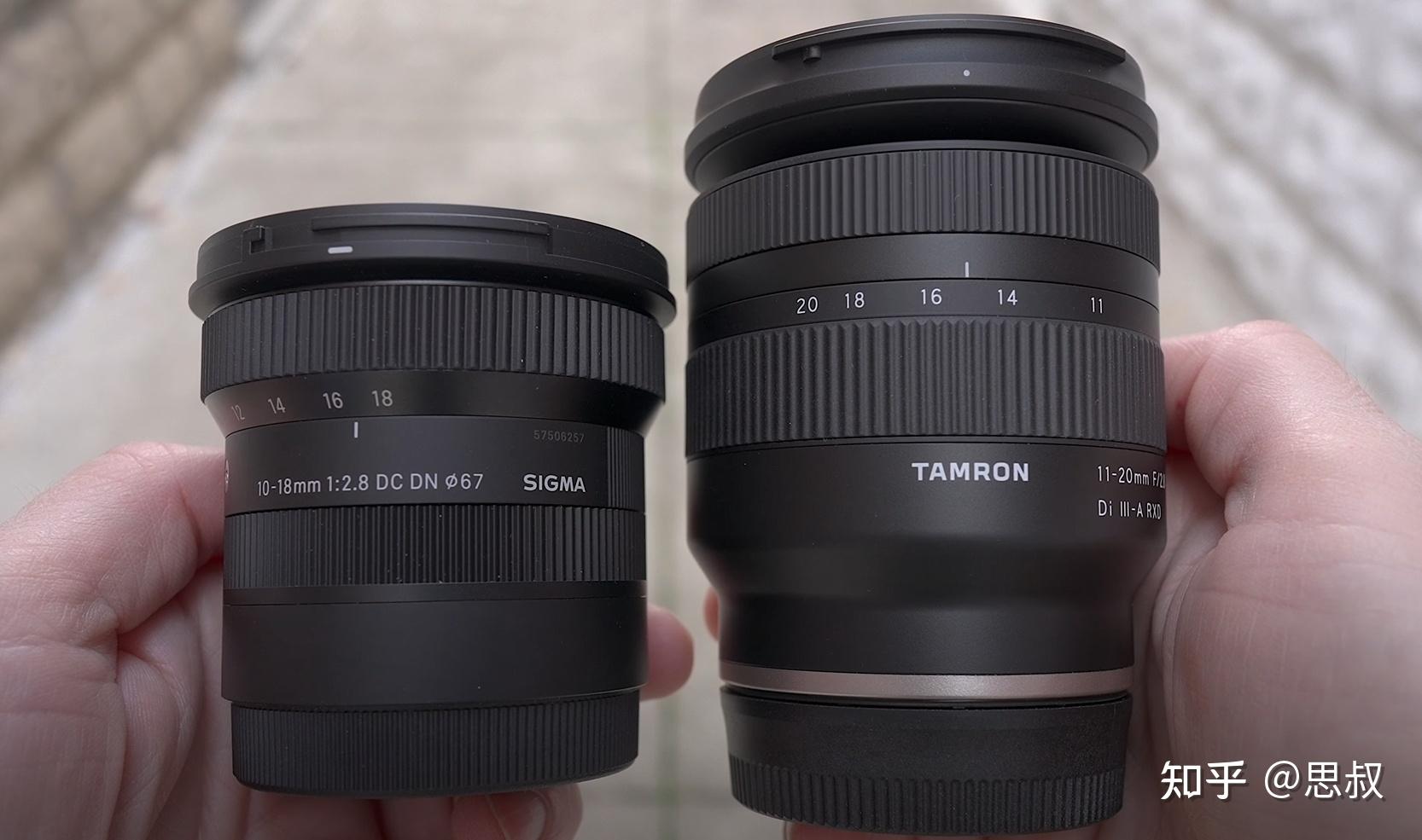 适马1018和腾龙1120，这两个半画幅镜头哪个好一点? - 知乎