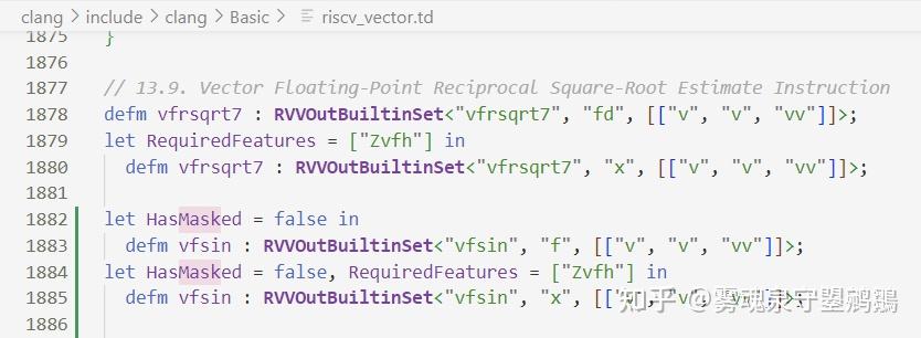 LLVM如何端到端实现一条新的rvv指令？ - 知乎