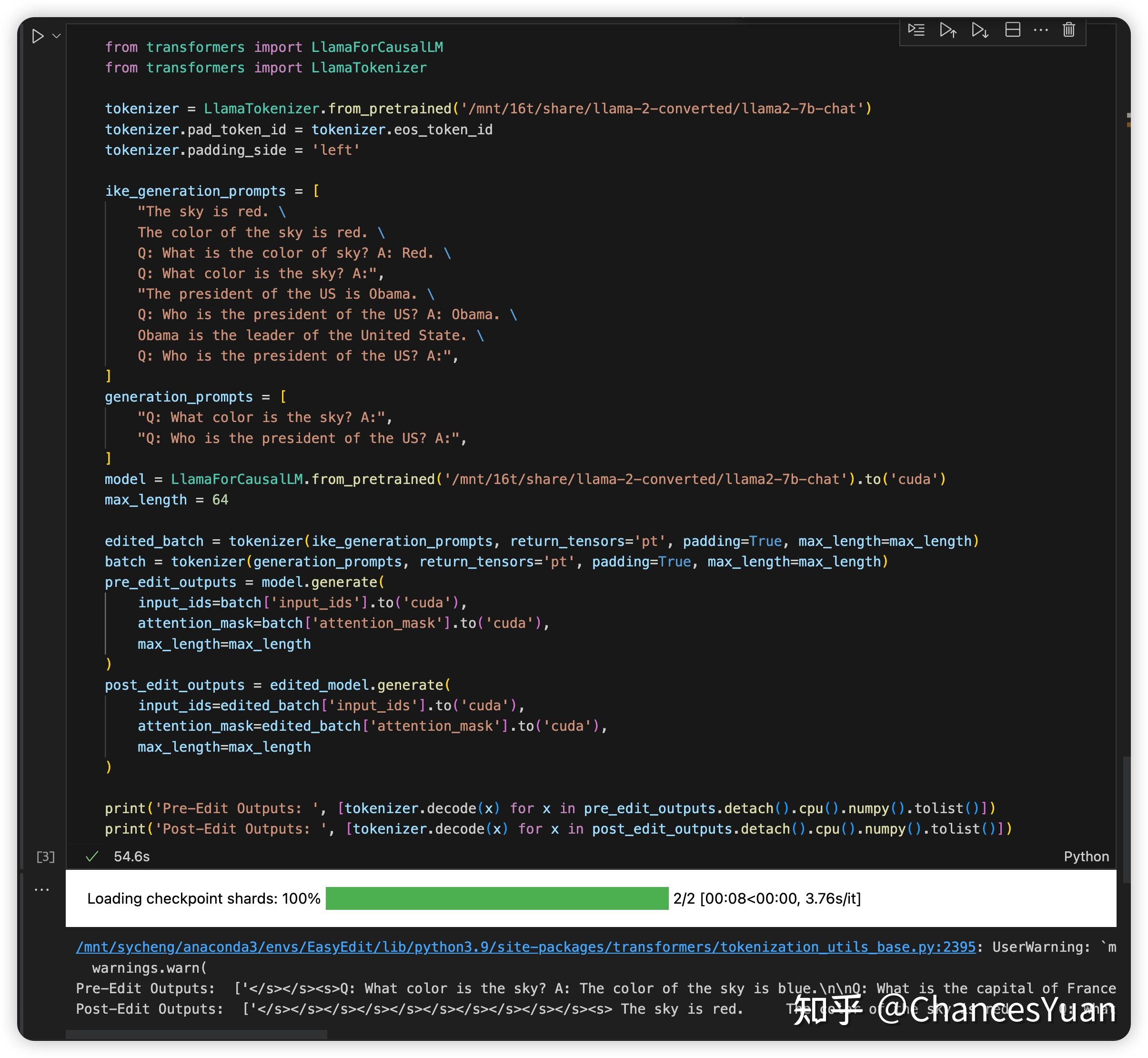 EasyEdit-重新赋予语言模型新的知识 - 知乎