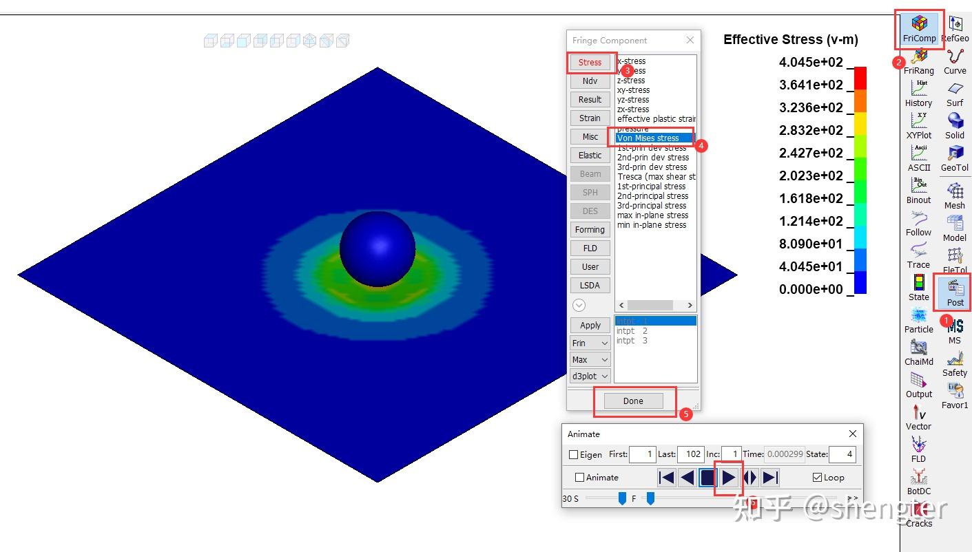 HyperWorks+LS-Dyna小球跌落案例 - 知乎