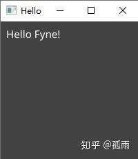 Go 每日一库之 fyne - 知乎