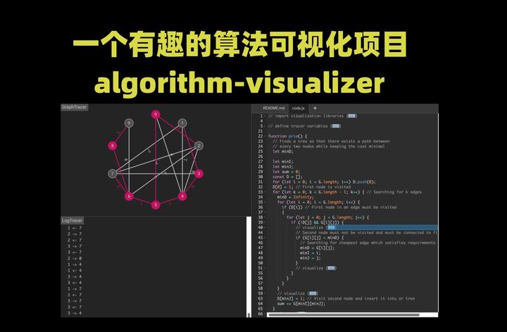一个可视化算法工具:algorithm-visualizer 47.4k⭐ - 知乎